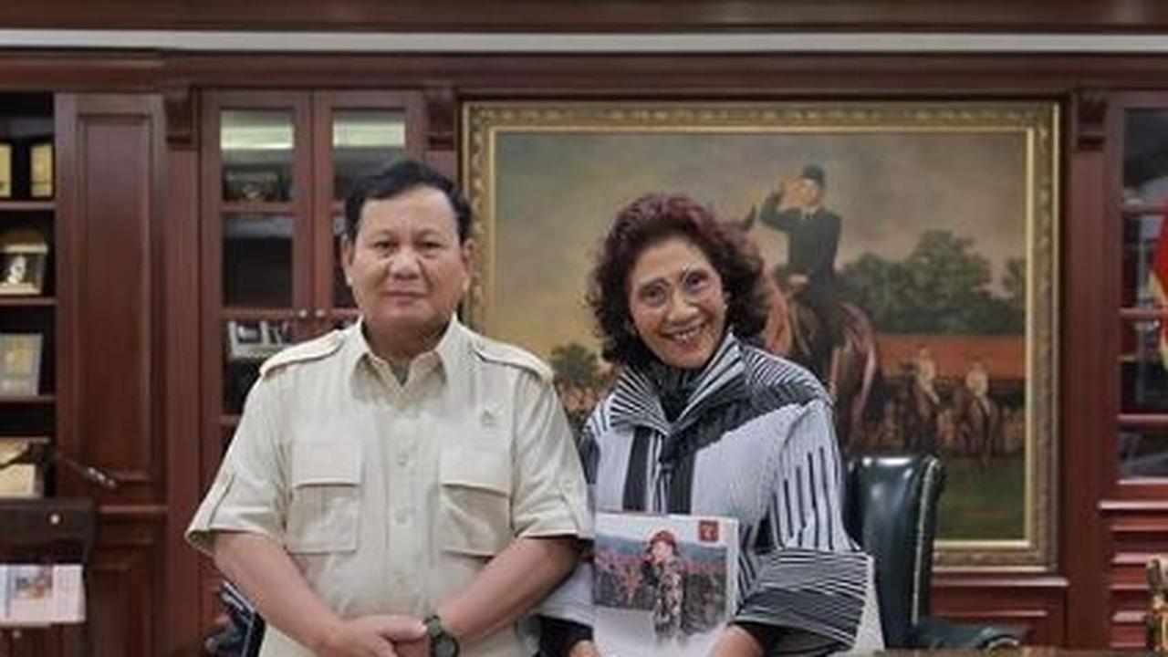 Temui Prabowo, Susi Kenang Masa Lalu Makan Steak Terenak di Jakarta