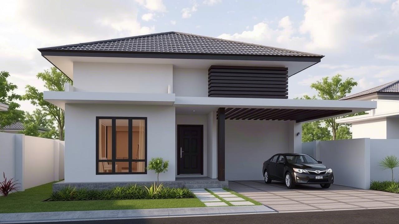 15 Inspirasi Bentuk Rumah Minimalis Modern yang Sedang Tren di 2025
