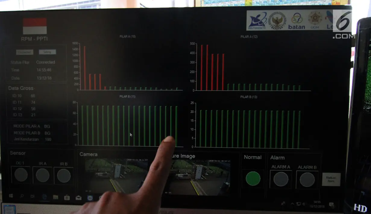 FOTO: Wujud Alat Deteksi Radiasi Buatan Anak Bangsa - Foto Liputan6.com