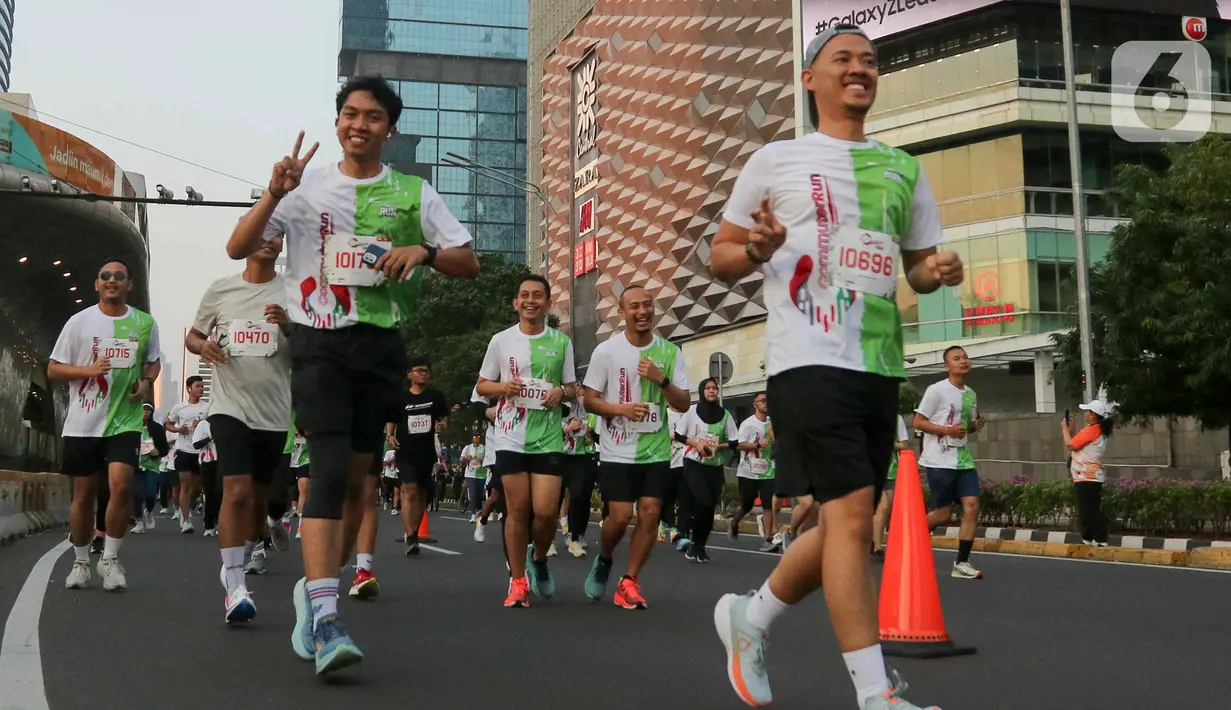 2.500 Peserta Ikuti KAI Commuter Run 2024 - Foto Liputan6.com