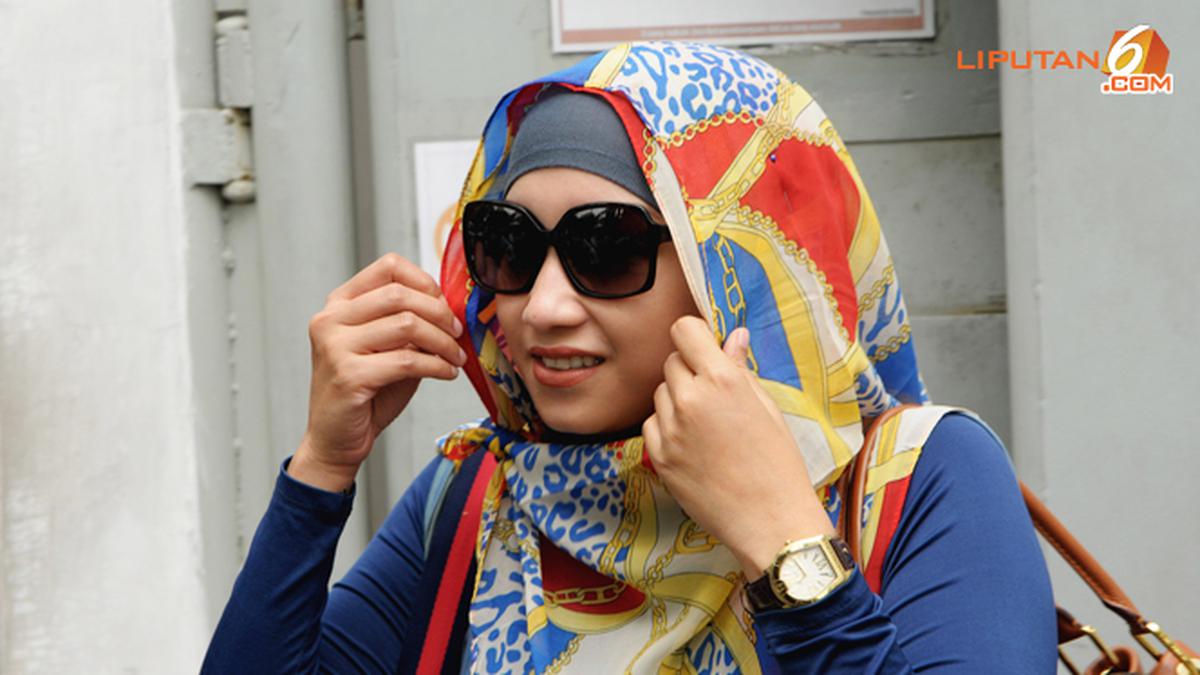 Sefti Sanustika Akur Sama Anak Tiri - Foto Liputan6.com