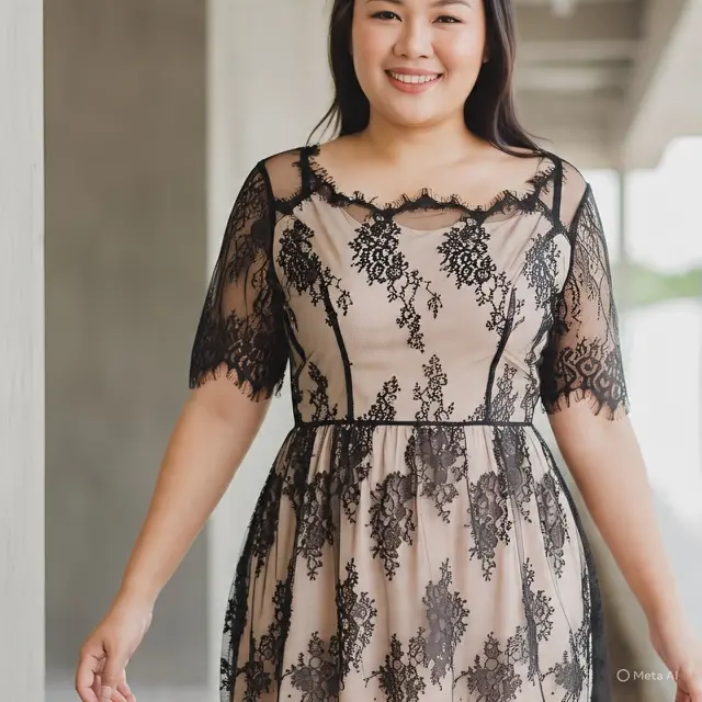 Rekomendasi 6 Model Baju Brokat untuk Orang Gemuk Agar Terlihat ...