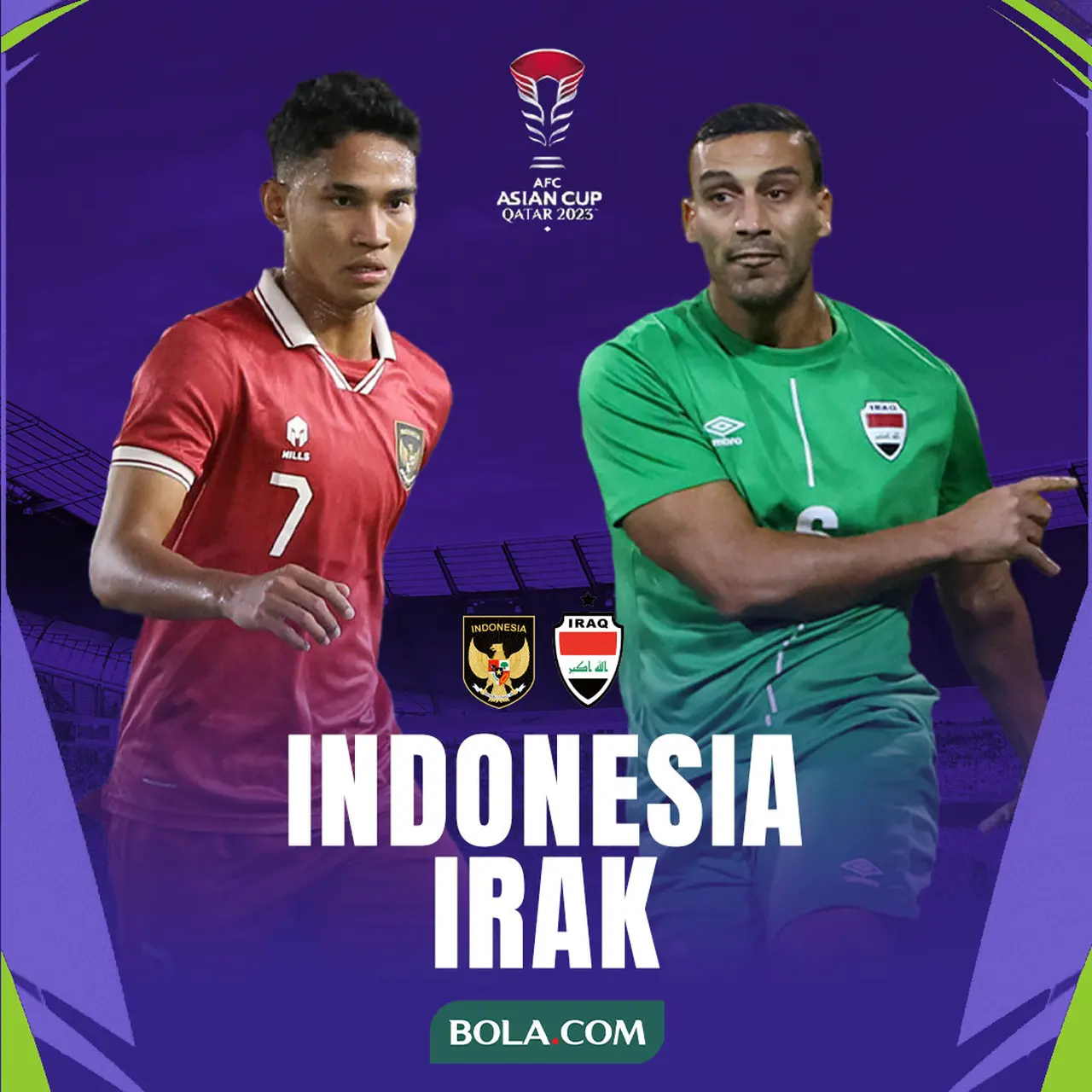Rekor Pertemuan Timnas Indonesia Vs Irak Jelang Piala Asia 2023 ...