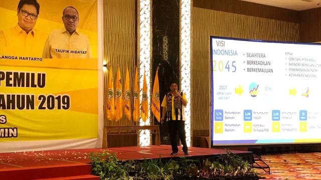 Airlangga Minta Golkar Jambi Tambah Kursi DPR RI - Pileg Liputan6.com