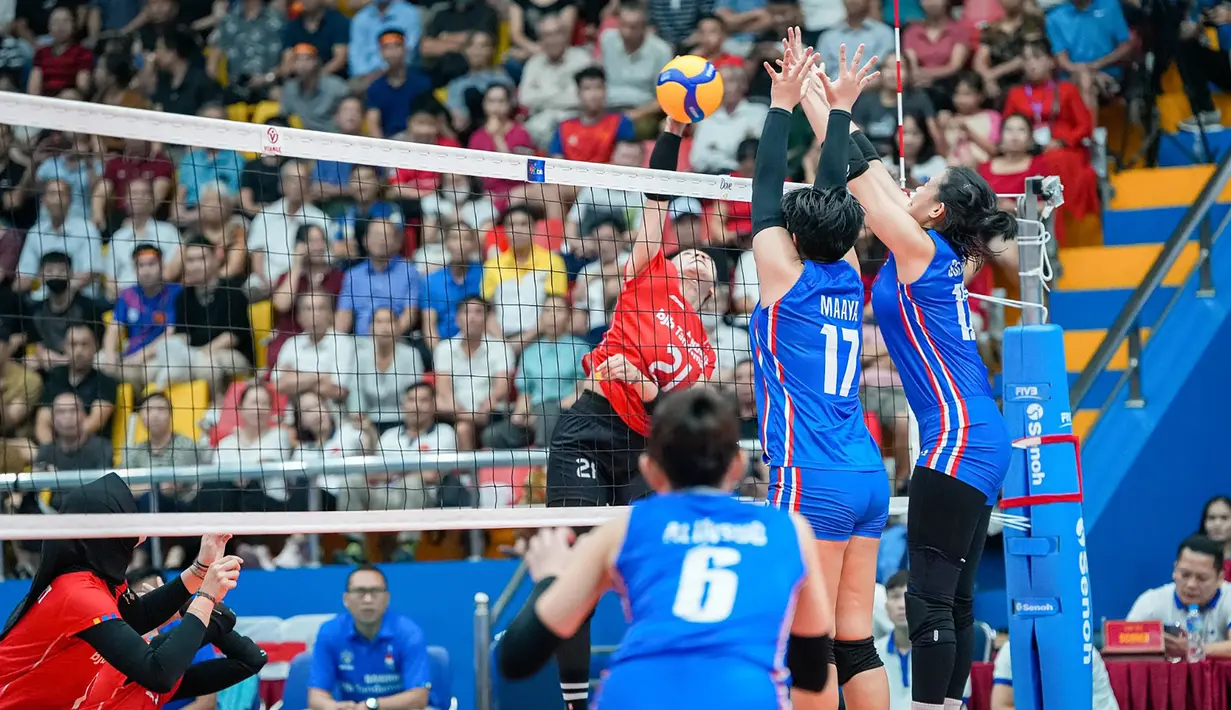 Foto: Timnas Bola Voli Putri Indonesia Finis ke-3 setelah Libas ...