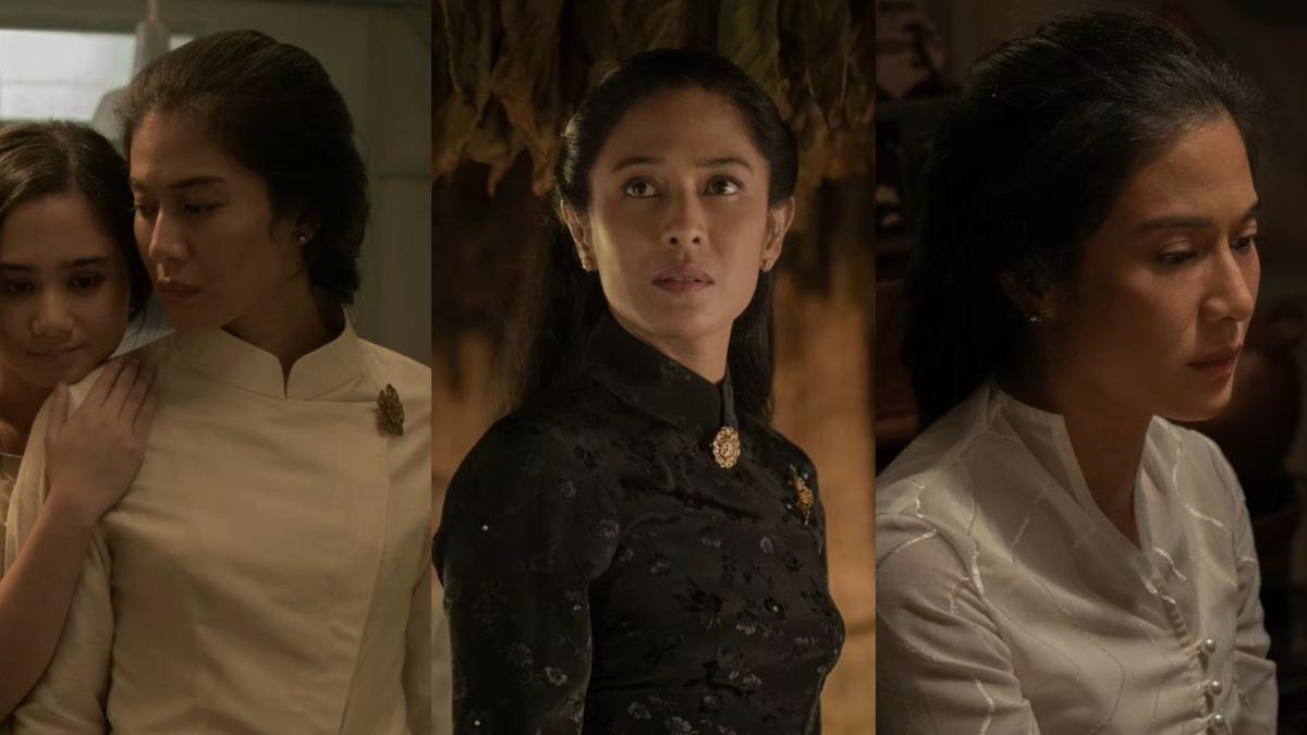 8 Model Kebaya Dian Sastrowardoyo yang Tampil Fearless Saat Perankan Dasiyah di Gadis Kretek ...
