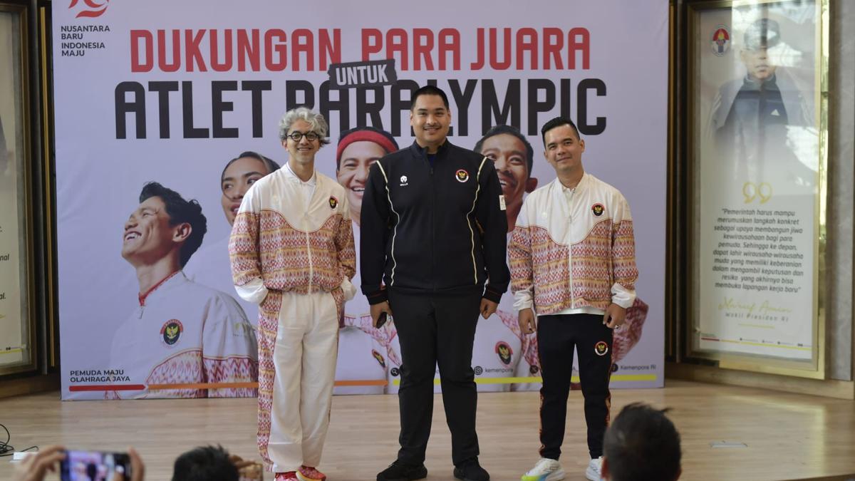 Desain Kostum Kontingen Indonesia di Paralimpiade 2024 Paris Mendapat ...