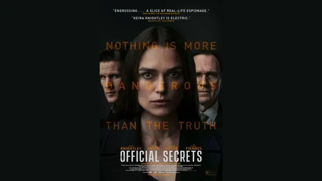 Sinopsis Film 'Official Secret', Kisah Nyata yang Menguak Rahasia Besar ...