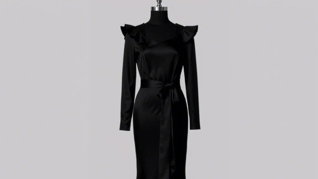 10 Inspirasi Baju Dress Warna Hitam untuk Gala Dinner, Tampil Modis dan ...