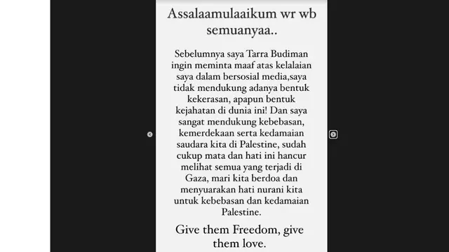 Tarra Budiman Minta Maaf soal Menyukai Postingan Gal Gadot Pro Israel, Akui Lalai Ber-sosial ...