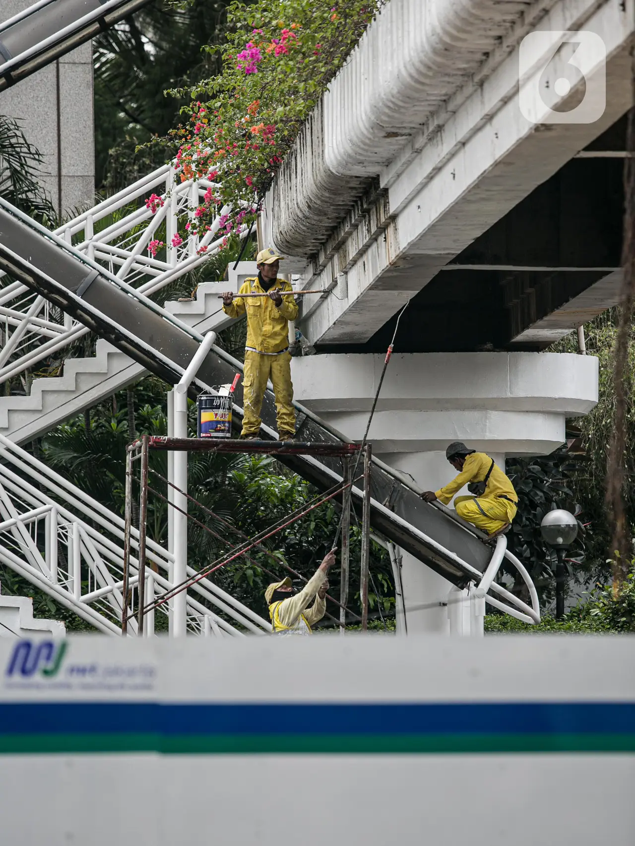 JPO Thamrin 10 Dibongkar, Berikut Rekayasa Lalu Lintas hingga 25 November 2023 - News Liputan6.com
