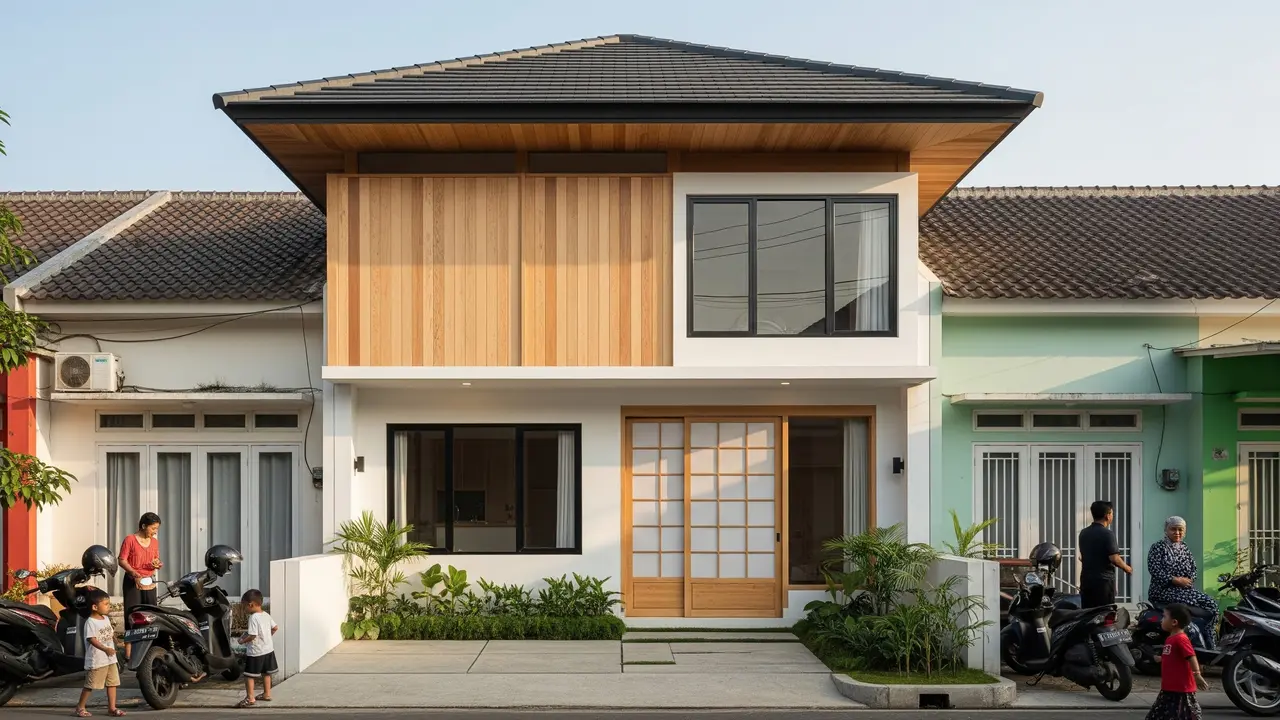 10 Inspirasi Fasad Jepang yang Cocok untuk Perumahan Indonesia, Cocok ...