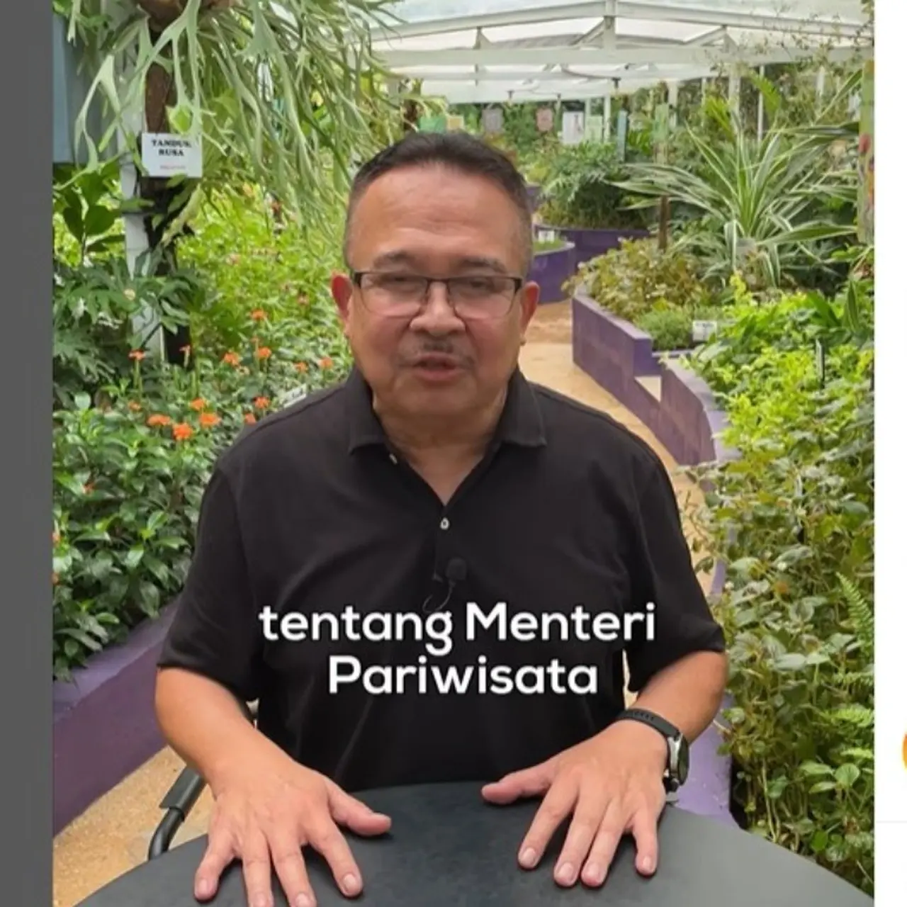 Rhenald Kasali Soroti Gaya Bicara MenterI Pariwisata yang Baca Teks ...