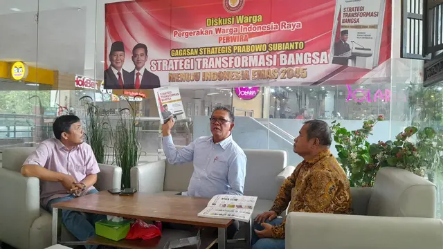 Bertepatan dengan Pelantikan Prabowo, Perwira Gelar Diskusi Buku 'Strategi Transformasi Bangsa ...