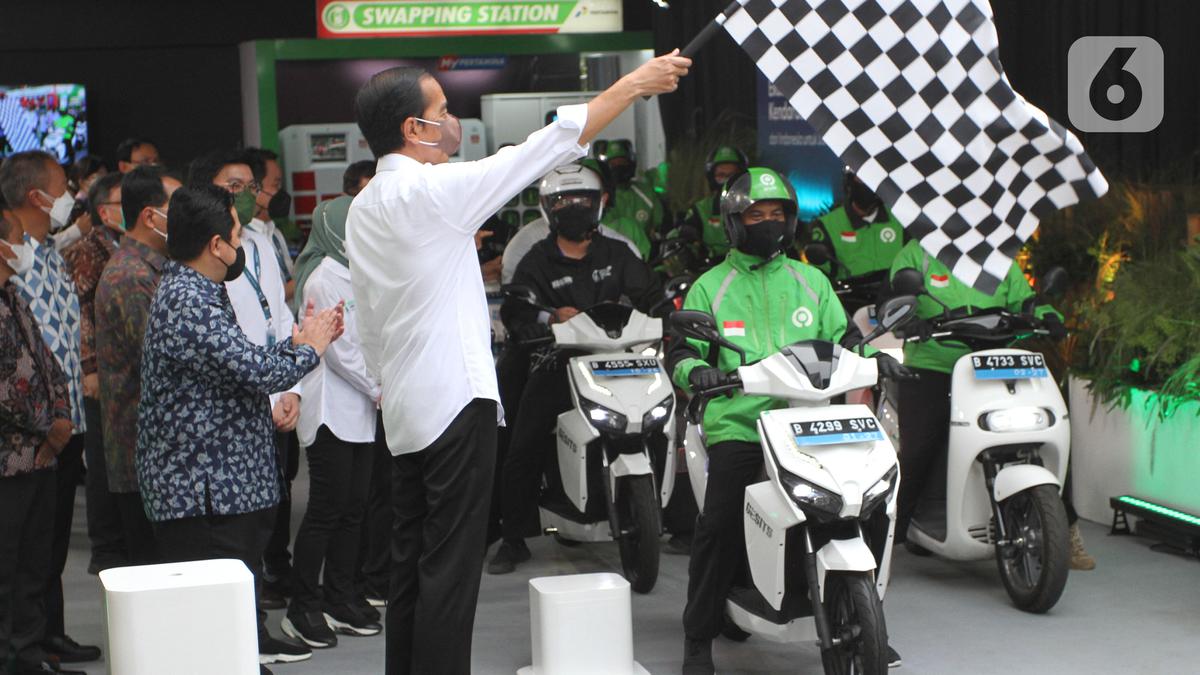 FOTO: Motor Listrik Gojek Siap Mengaspal - Foto Liputan6.com