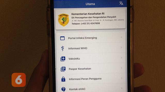 Apa Itu Aplikasi eHAC, Fungsi Beserta Manfaatnya? - Tekno Liputan6.com