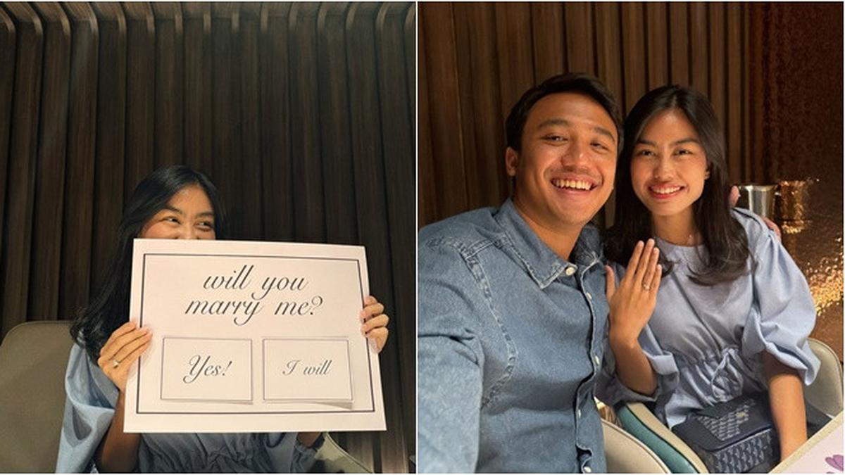 6 Potret Namira Adjani Anak Alya Rohali Dilamar Kekasih di Momen Dinner ...