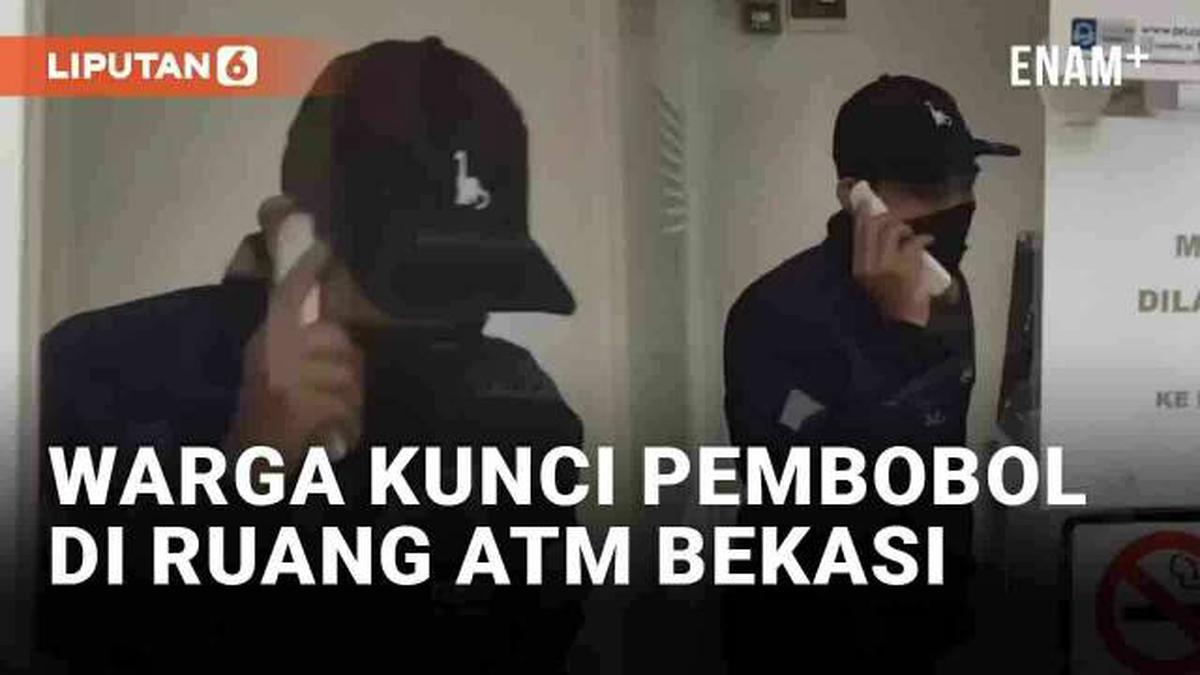 VIDEO: Viral Warga Kunci Pelaku Pembobolan Saat Beraksi di Ruang Kaca ...
