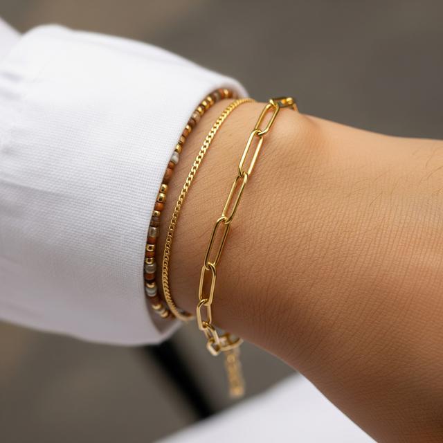 9 Model Gelang Emas Korea 2 Gram Gaya Minimalis Elegan untuk Tampil ...
