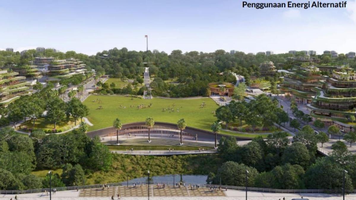 36 Rumah Menteri Mulai Dibangun di IKN, Luas Tanah 1.000 Meter Persegi ...