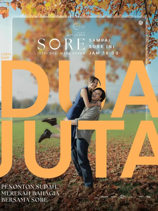 Selamat, Film Sore Istri Dari Masa Depan Tembus 2 Juta Penonton ...