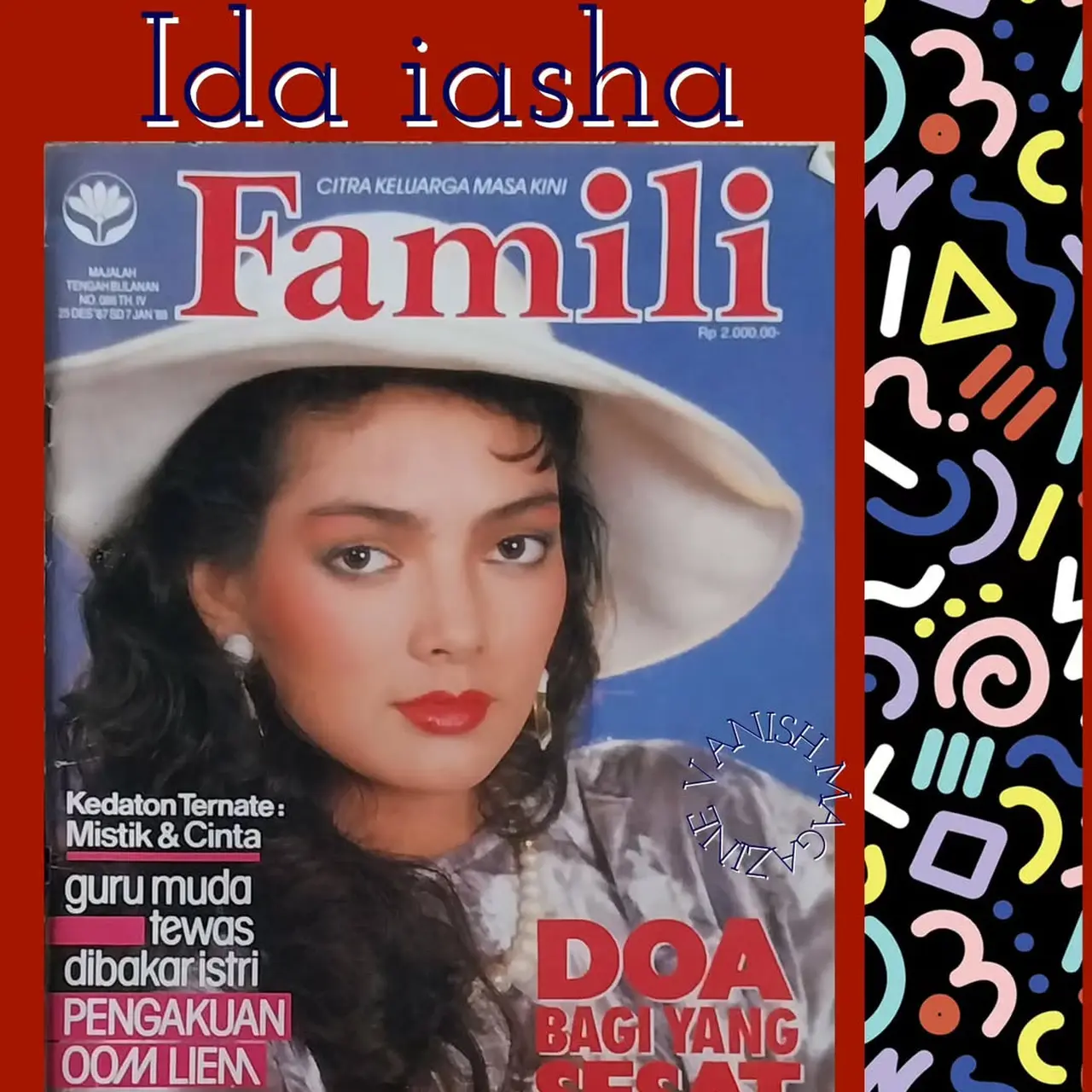 6 Potret Lawas Ida Iasha Jadi Model Majalah, Kini Awet Muda di Usia 61 ...