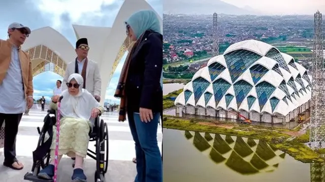 6 Potret Masjid Raya Al Jabbar yang Dirancang Ridwan Kamil, Megah dan ...