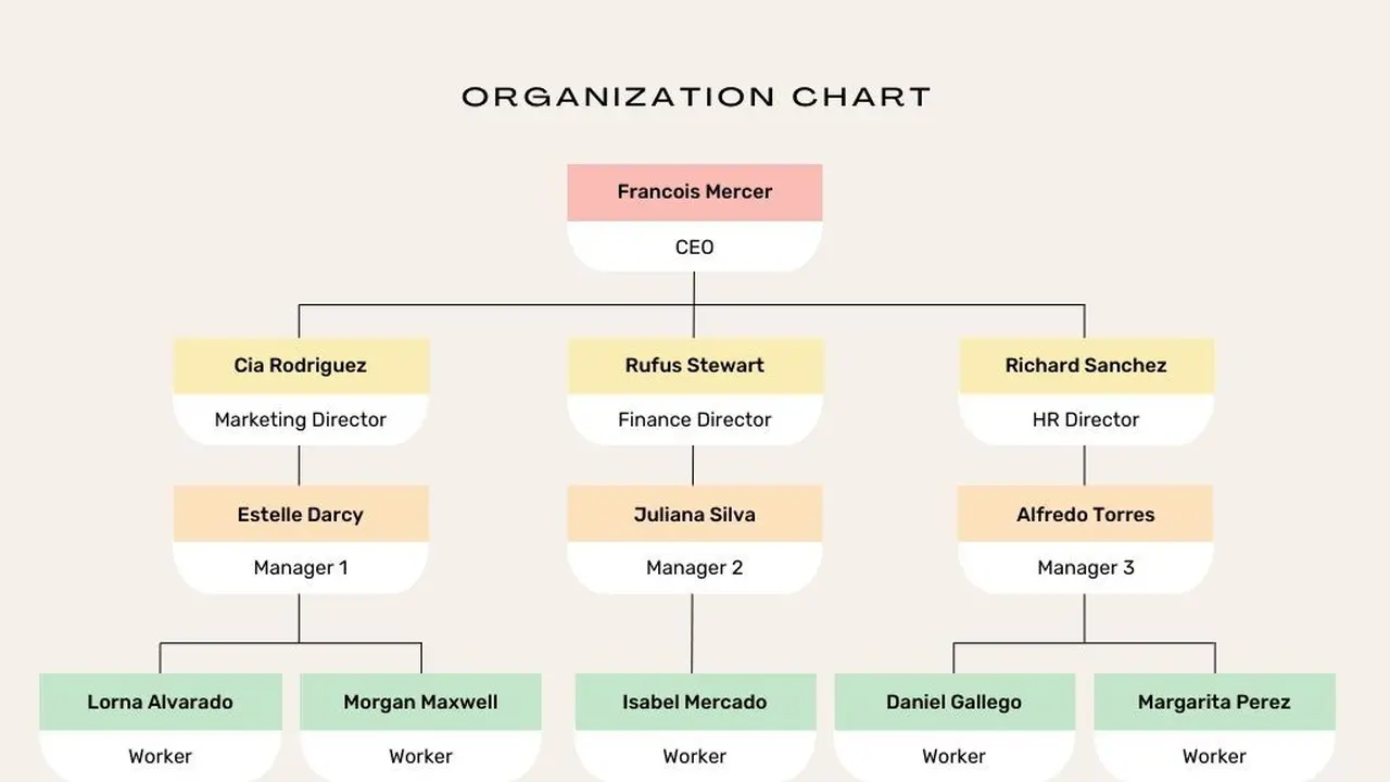 4 Contoh Struktur Organisasi, Pahami Fungsi dan Cara Membuatnya