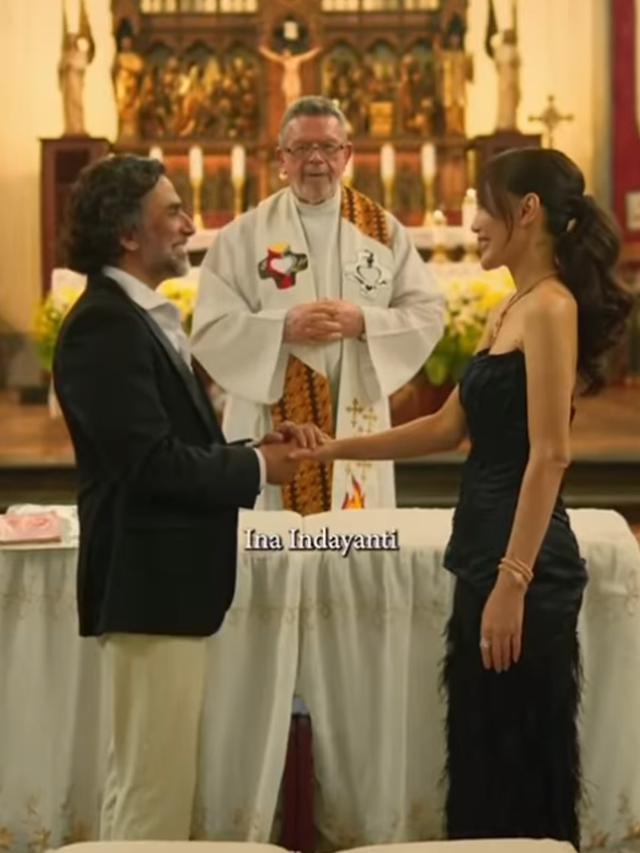7 Potret Pembaharuan Janji Nikah Jeremy Thomas dan Ina, Bak Pengantin Baru