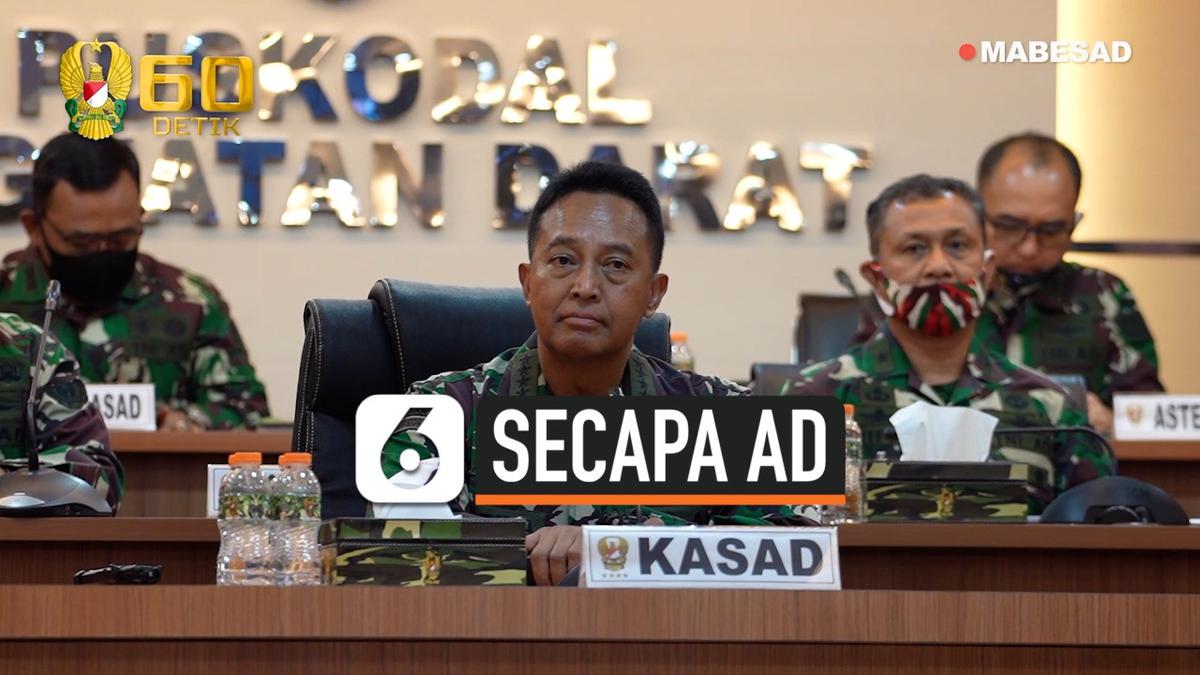 KSAD Sampaikan Kabar Baik dari Klaster Secapa AD Bandung - Regional Liputan6.com