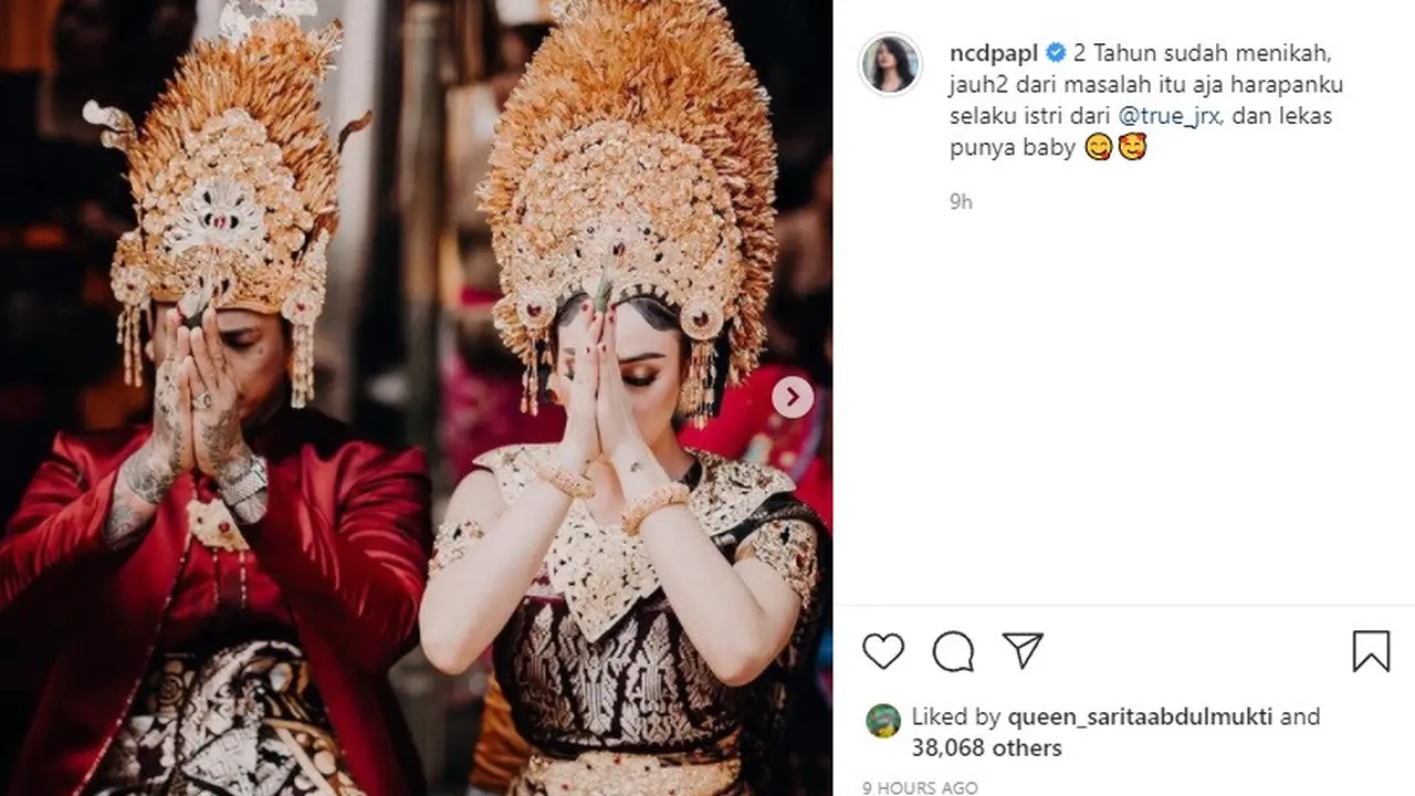 Jerinx SID Rayakan Ultah Pernikahan, Nora Alexandra: Jauh-Jauh dari ...