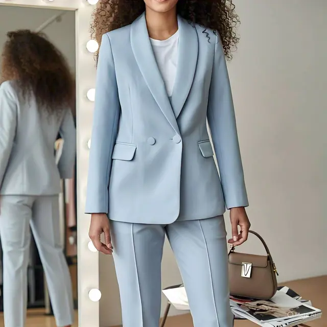 7 Inspirasi Outfit Biru Sesuai Mood, Paduan Gaya Keren untuk Acara ...