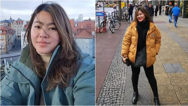 6 Potret Sherrin Tharia Mantan Istri Zumi Zola, Nikmati Liburan di Luar ...