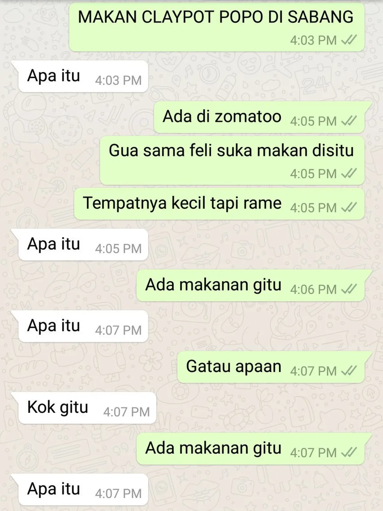 8 Chat Ini Percakapannya Receh Banget, Bikin Senyum Kecut - Hot Liputan6.com