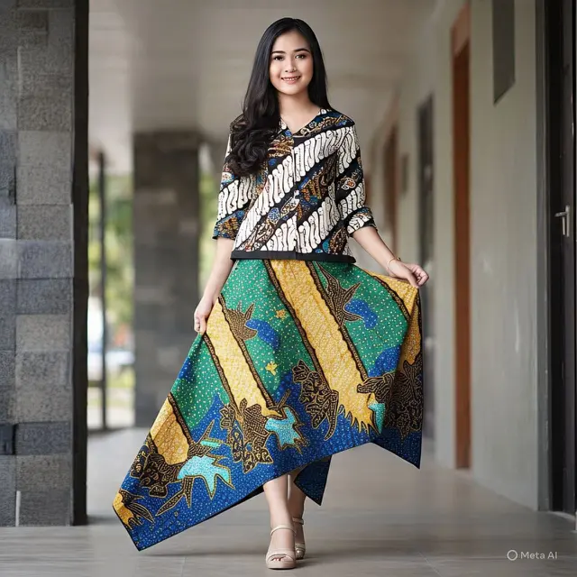10 Model Rok Batik untuk Kebaya yang Fashionable, Cocok untuk Aktivitas ...