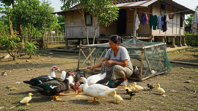 Cara Budidaya Entok untuk Ibu Rumah Tangga di Desa, Raup Untung dari ...