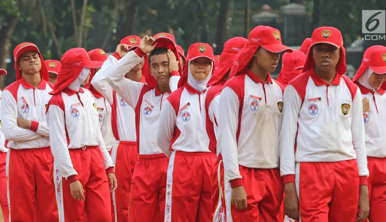 FOTO: Di Balik Gagahnya Calon Paskibraka Nasional 2019 - Foto Liputan6.com