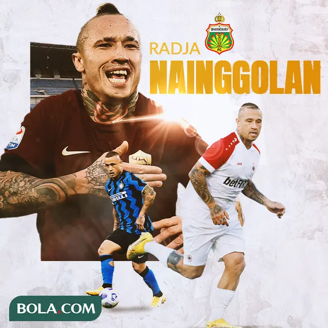 Fantastis! Bhayangkara FC Kontrak Radja Nainggolan Rp5 M Lebih untuk ...