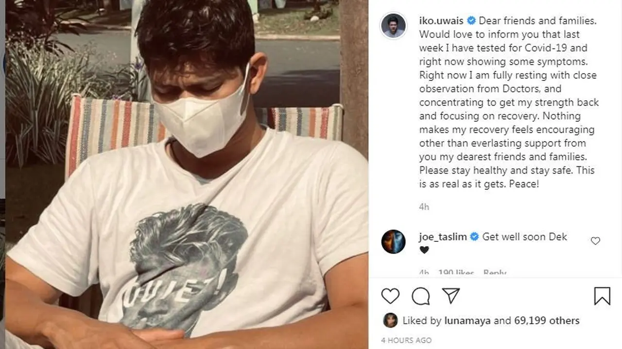 Iko Uwais Umumkan Positif Covid-19 dan Jalani Isoman dengan Pengawasan ...