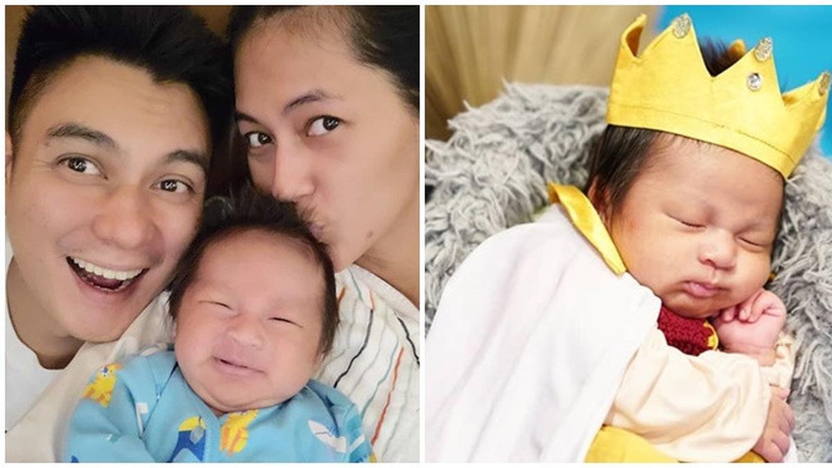 7 Gaya Pemotretan Baby Born Kiano Anak Baim Wong, Menggemaskan - Hot ...