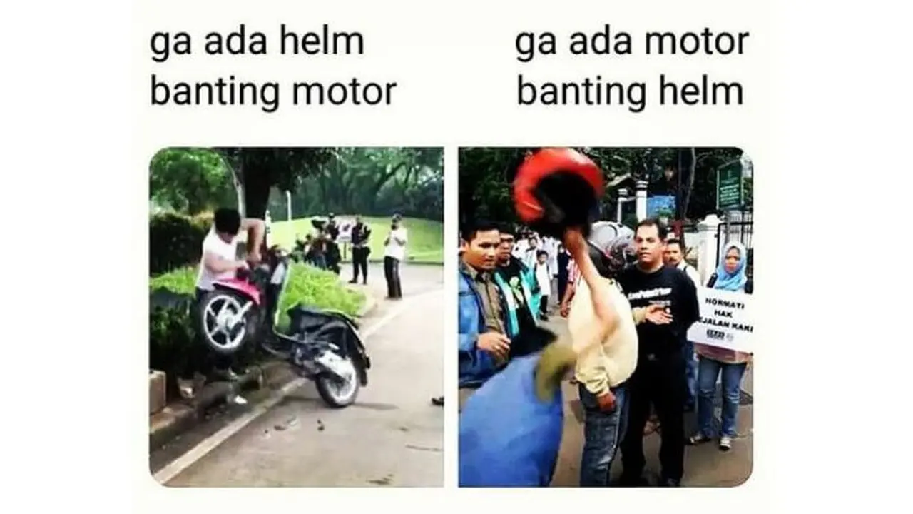 Meme Otomotif Pekan Ini: Sama-Sama Ngamuk dan Banting Barang - Otomotif ...