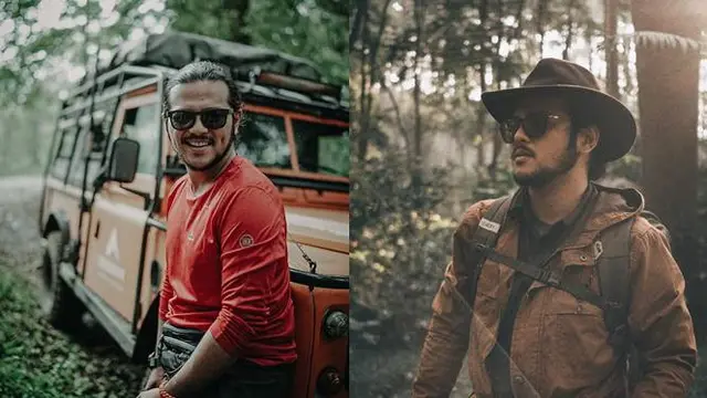 7 Gaya Ramon Y Tungka Tampil Keren Saat Berpetualang di Alam - Surabaya ...