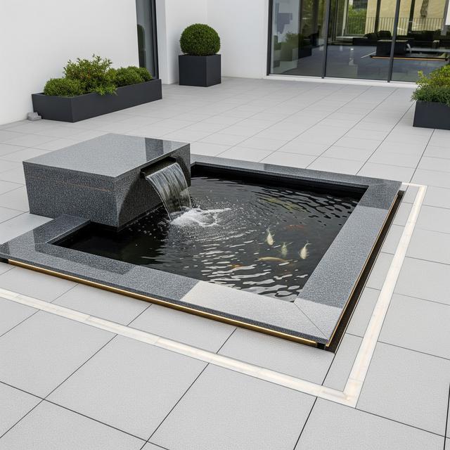 7 Model Kolam Ikan Mini Air Terjun di Teras Rumah yang Minimalis tapi Mewah