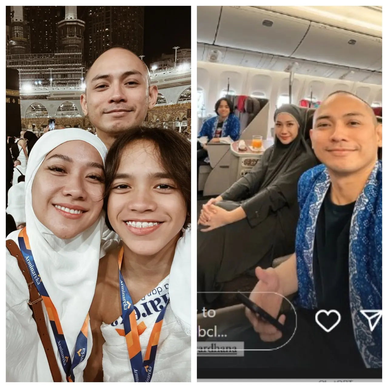6 Potret BCL, Noah Sinclair dan Tiko Aryawardhana Jalani Umroh Usai Menikah - Hot Liputan6.com
