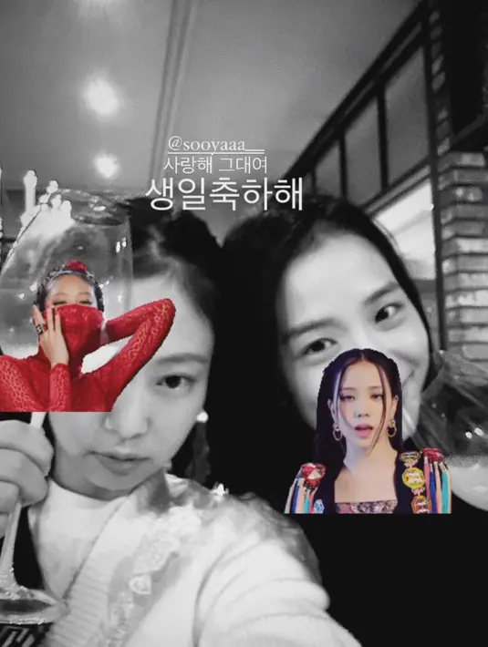 Ucapan Member Blackpink untuk Jisoo yang Ulang Tahun ke-29 - Foto Liputan6.com