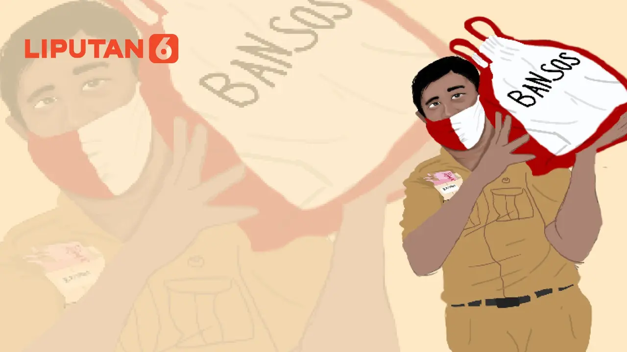 Infografis Heboh Puluhan Ribu PNS Terdata Terima Bansos - News Liputan6.com