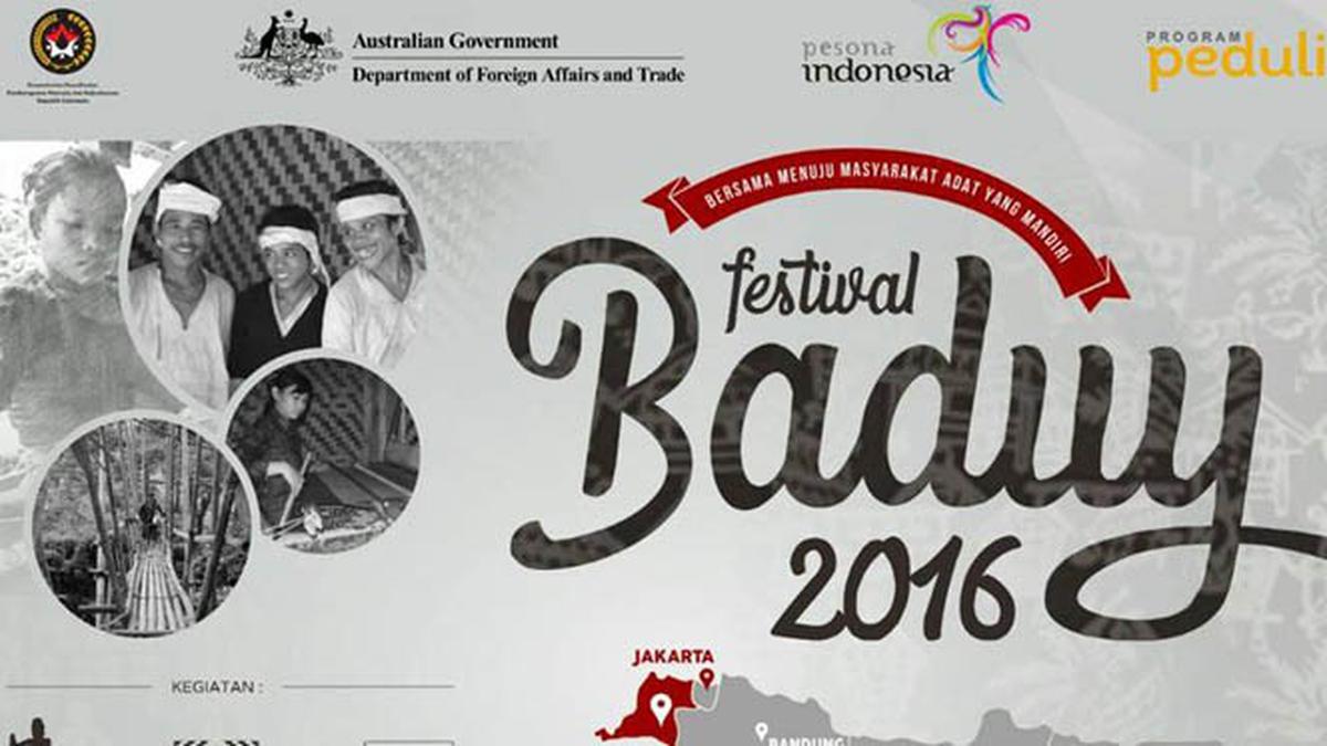 Yuk ke Banten, Sambangi Debut Festival Baduy 2016