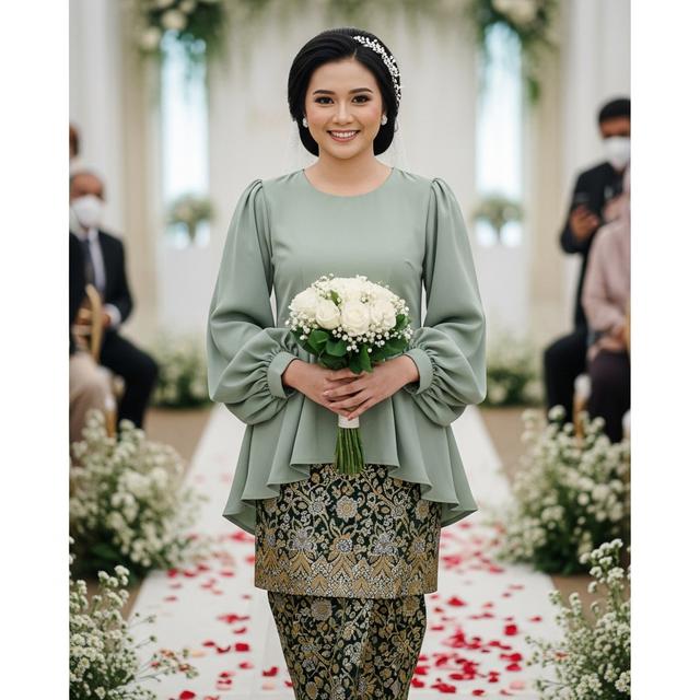 Model Baju Bridesmaid Melayu Rok Songket, Perpaduan Gaya Elegan dan ...