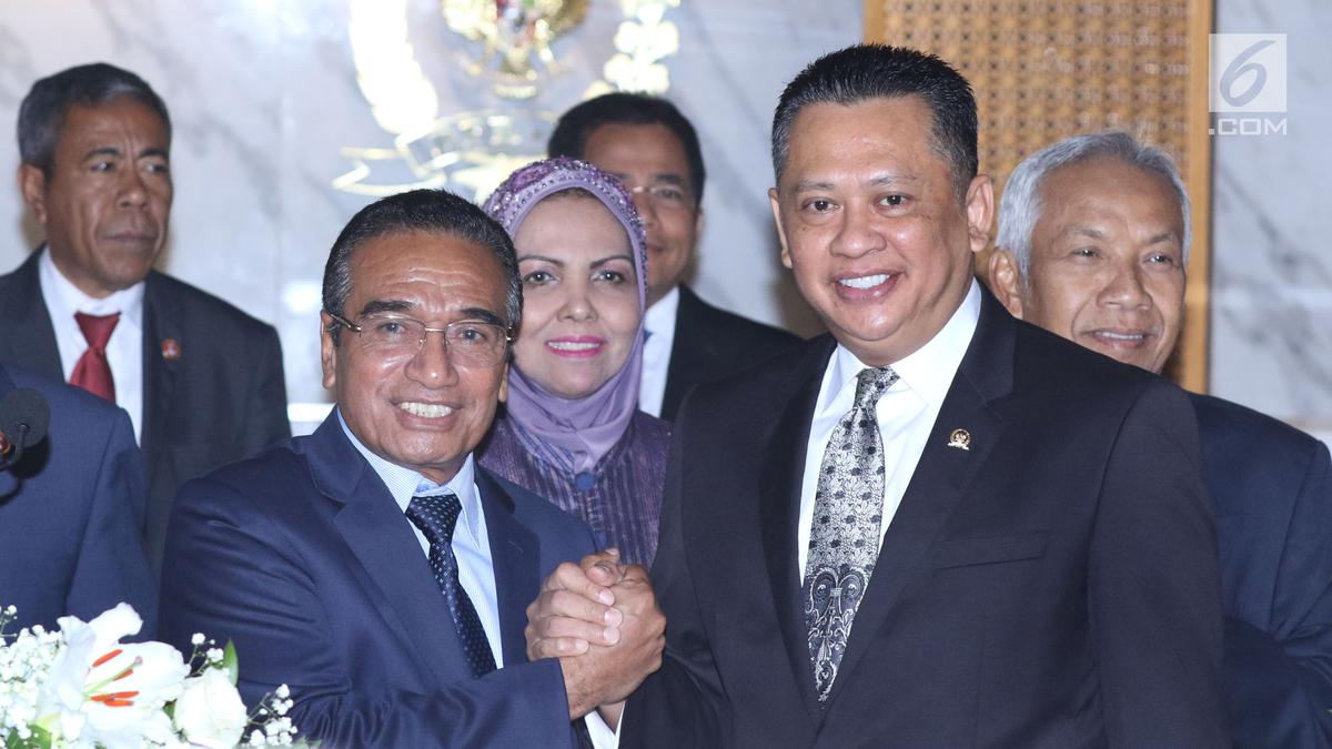 FOTO: Ketua DPR Terima Kunjungan Presiden Timor Leste - Foto Liputan6.com