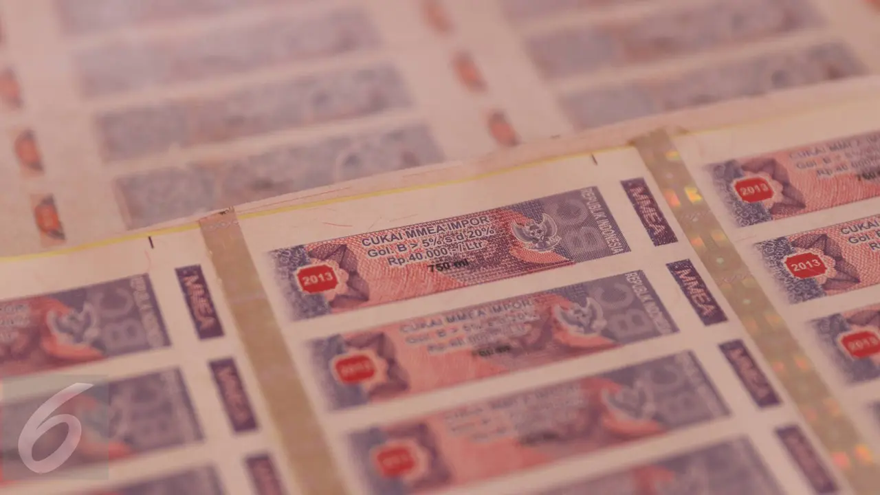 Kemenkeu Siapkan 15 Juta Pita Cukai Rokok dan Minol untuk 2022 - Bisnis ...